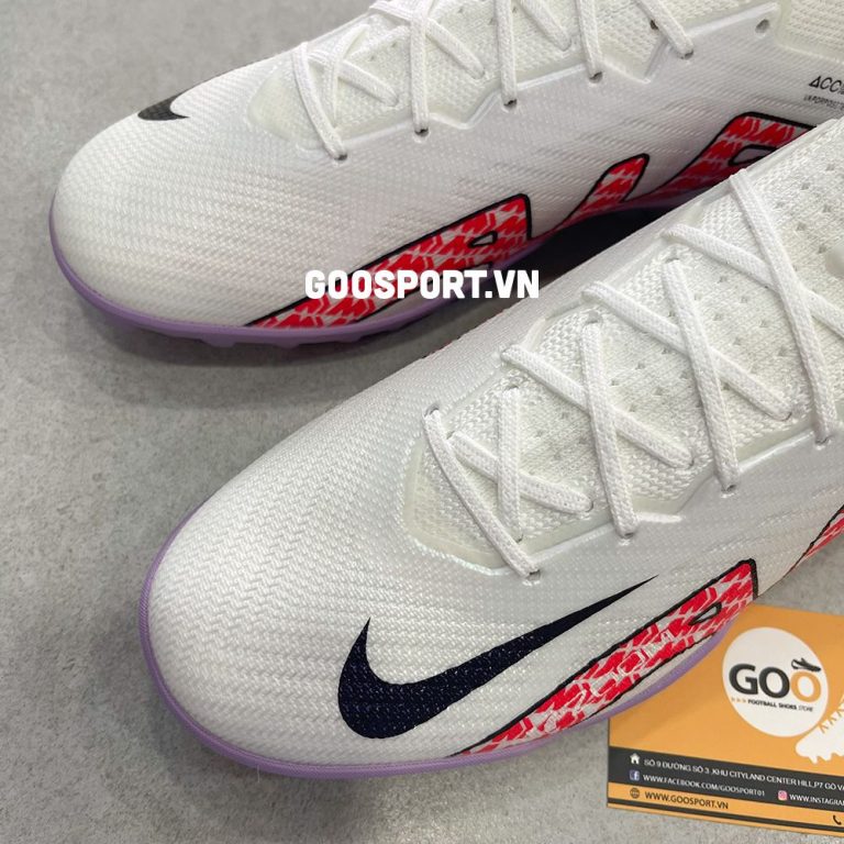 GIÀY ĐÁ BÓNG MBAPPE NIKE AIR ZOOM MERCURIAL SUPERFLY 9 TF TRẮNG XANH ...